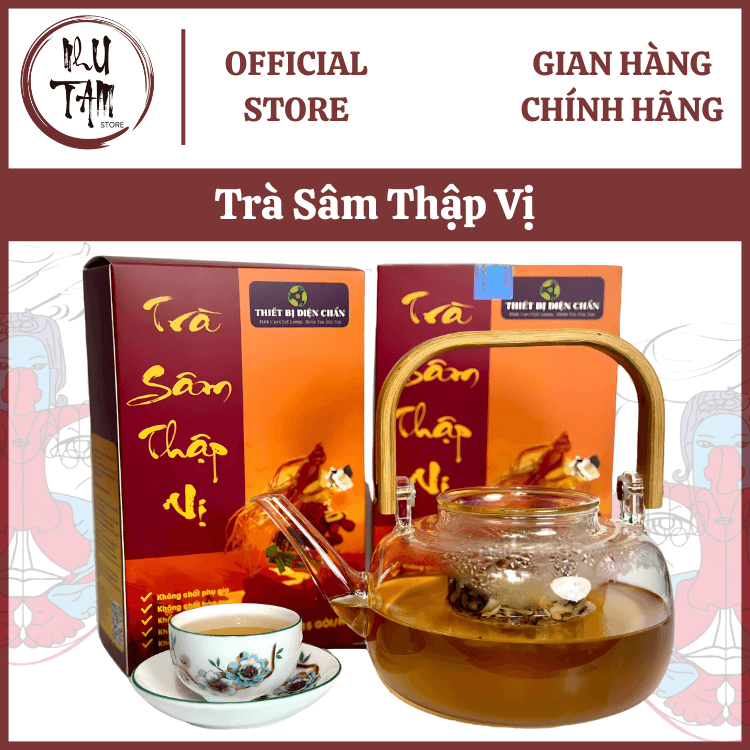 Trà Sâm Thập Vị - Hội Quán Diện Chẩn Bùi Quốc Châu